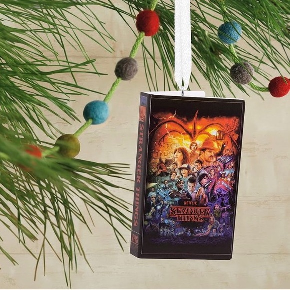 Hallmark | Holiday | New Hallmark Netflixs Stranger Things Vhs Resin ...